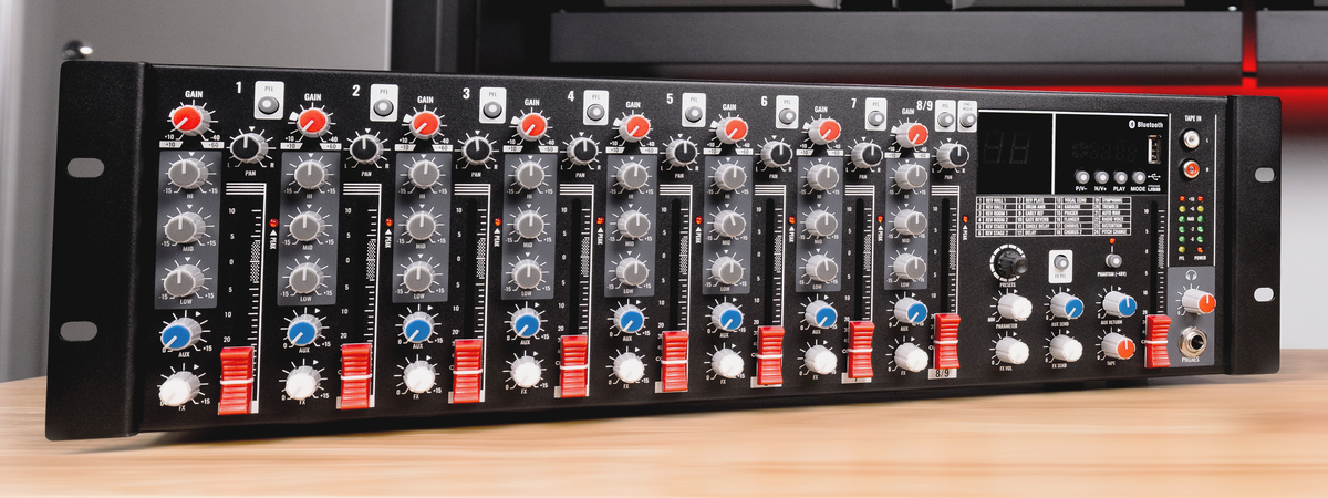 Pure Resonance Audio Introduces the MX9 9-Channel Rack Mount Mixer