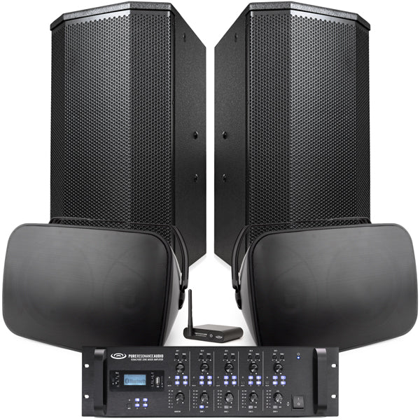 Fitness Center Music Sound System with Premium Speakers and Multizone ...