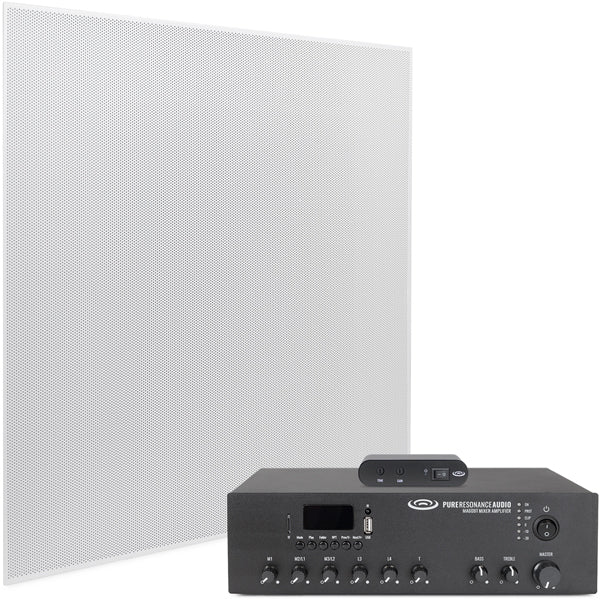 Sound Masking Speaker System with Ceiling Tile Speakers, Mixer Amp and ...